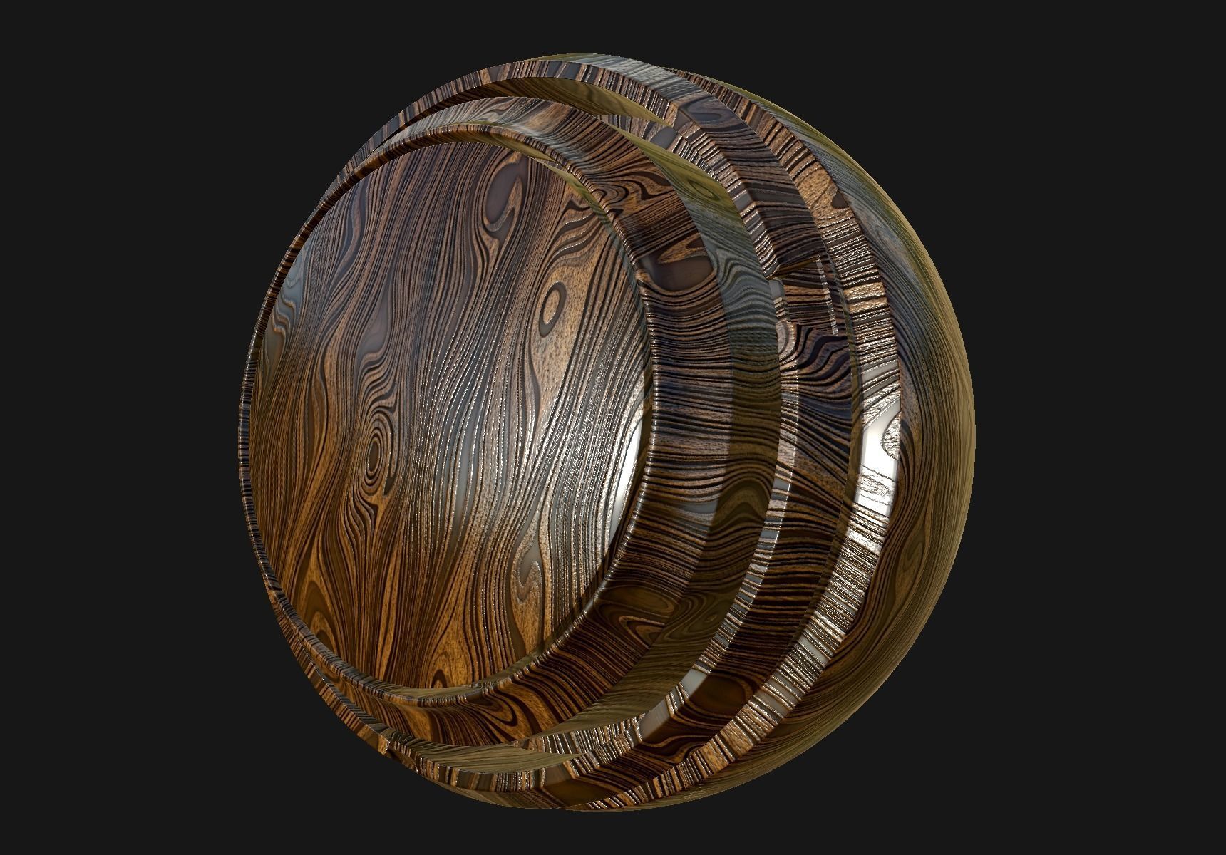 Texture Polished WOOD Texture with 3 base color 8k 4k 2K VR / AR / low ...
