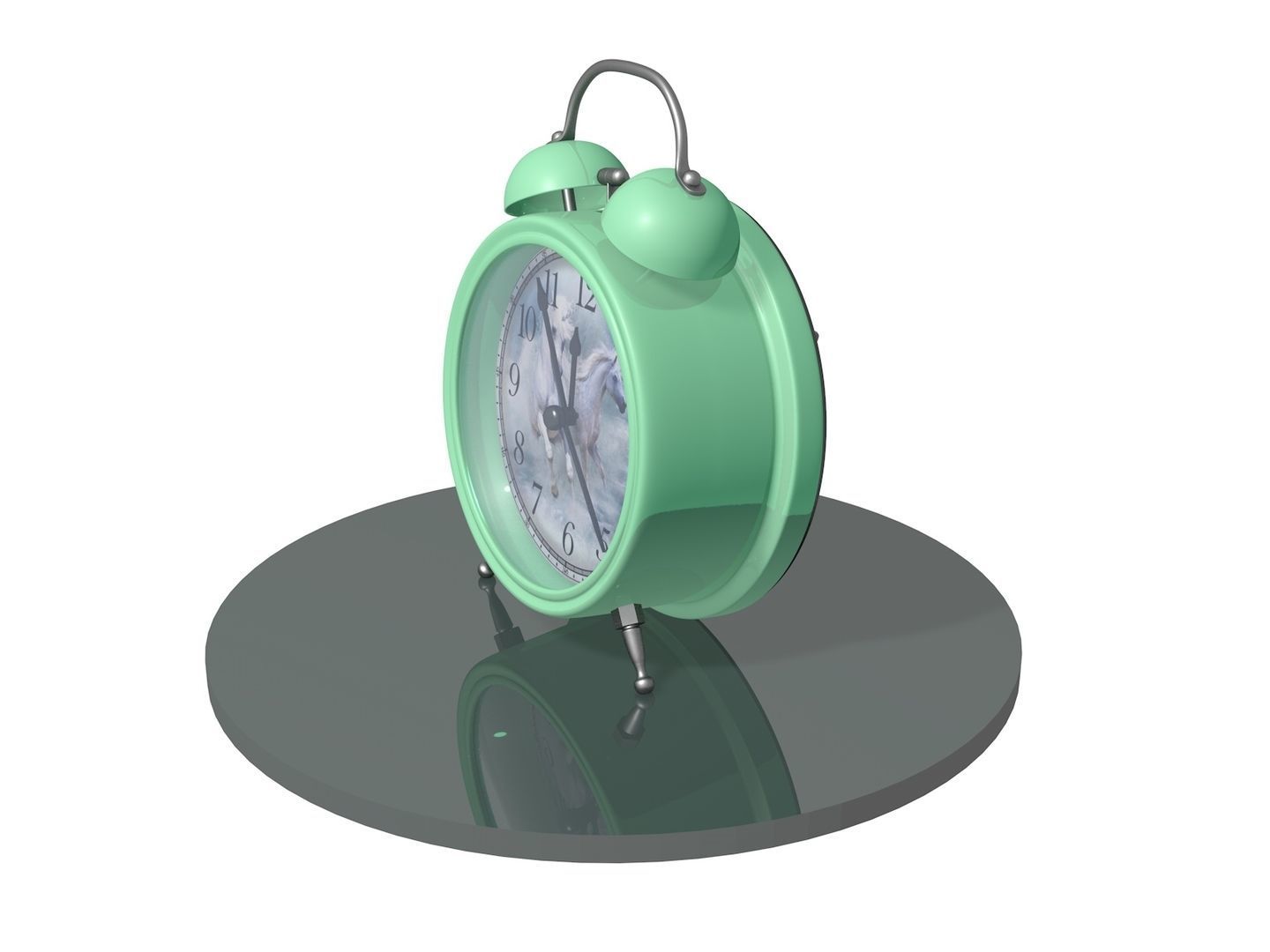 Alarm clock 7 textures 3D model | CGTrader
