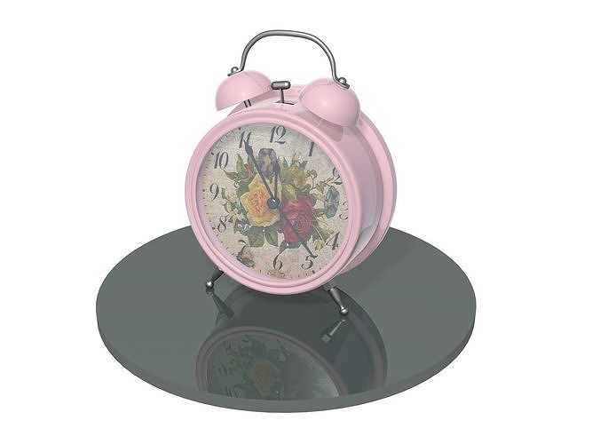 Alarm clock 7 textures 3D model | CGTrader
