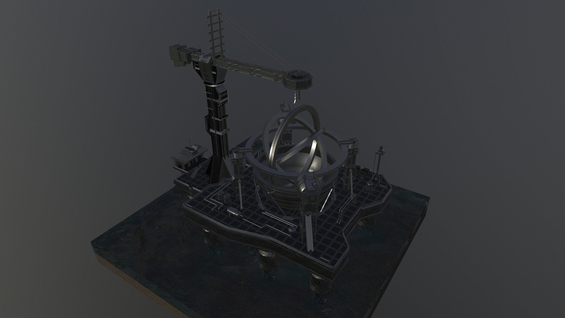 Wormhole Machine - Contact 3D model | CGTrader