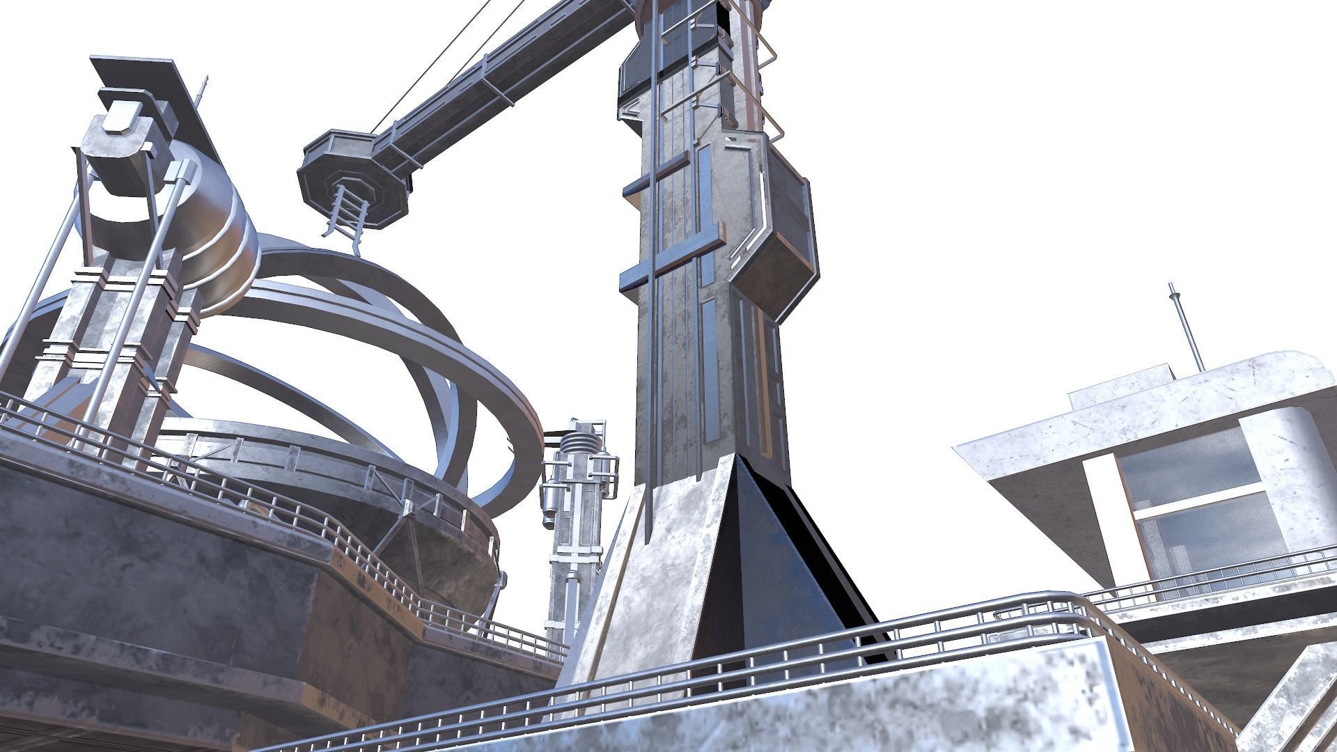 Wormhole Machine - Contact 3D model | CGTrader