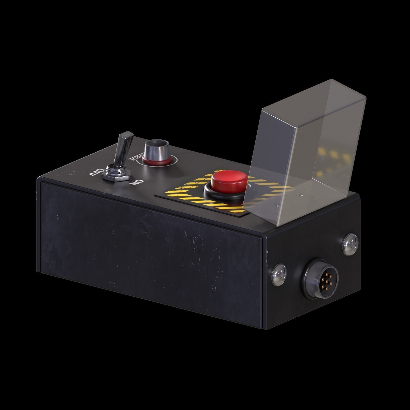 3D model Detonator Button VR / AR / low-poly | CGTrader