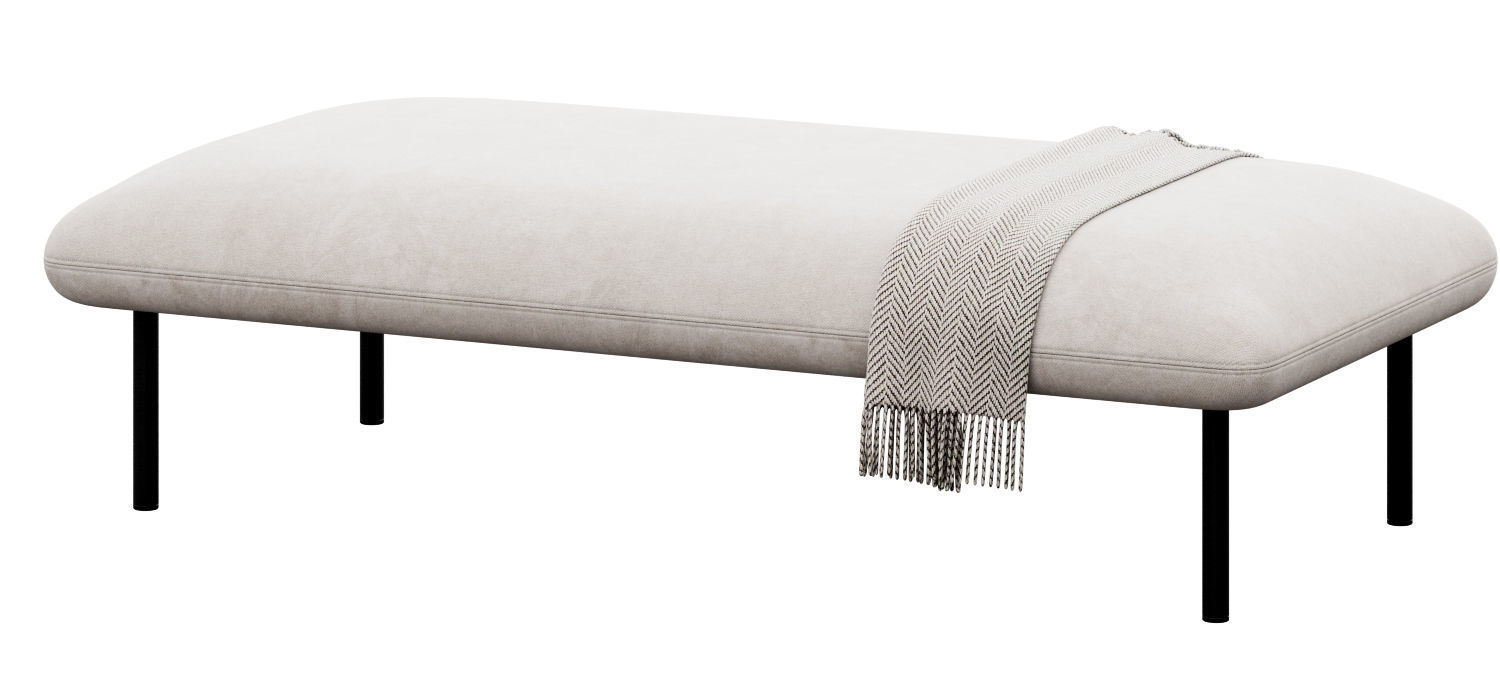 Lounge Bench by Poppin 3D model | CGTrader