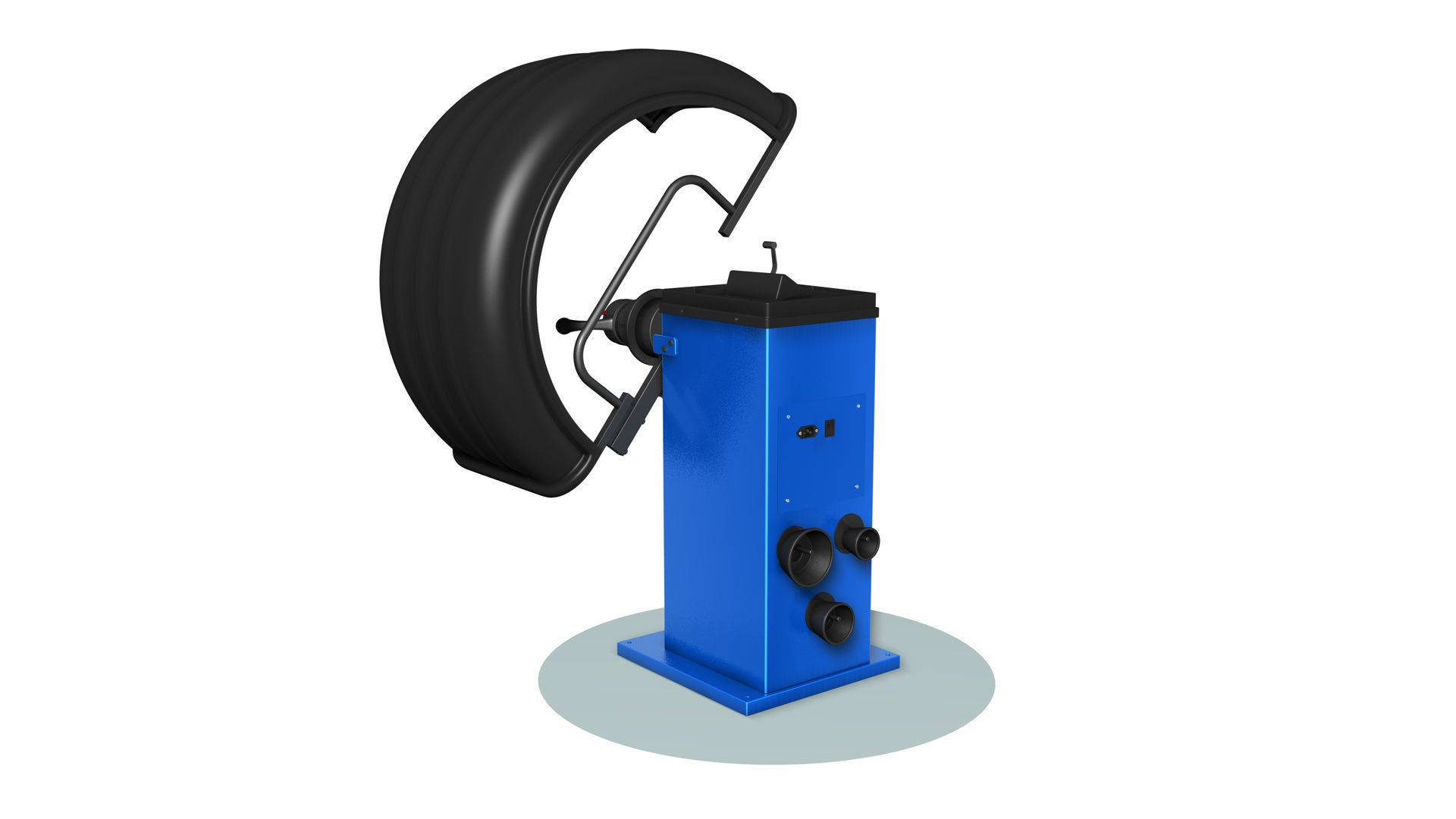 Wheel Balancer 3D model | CGTrader