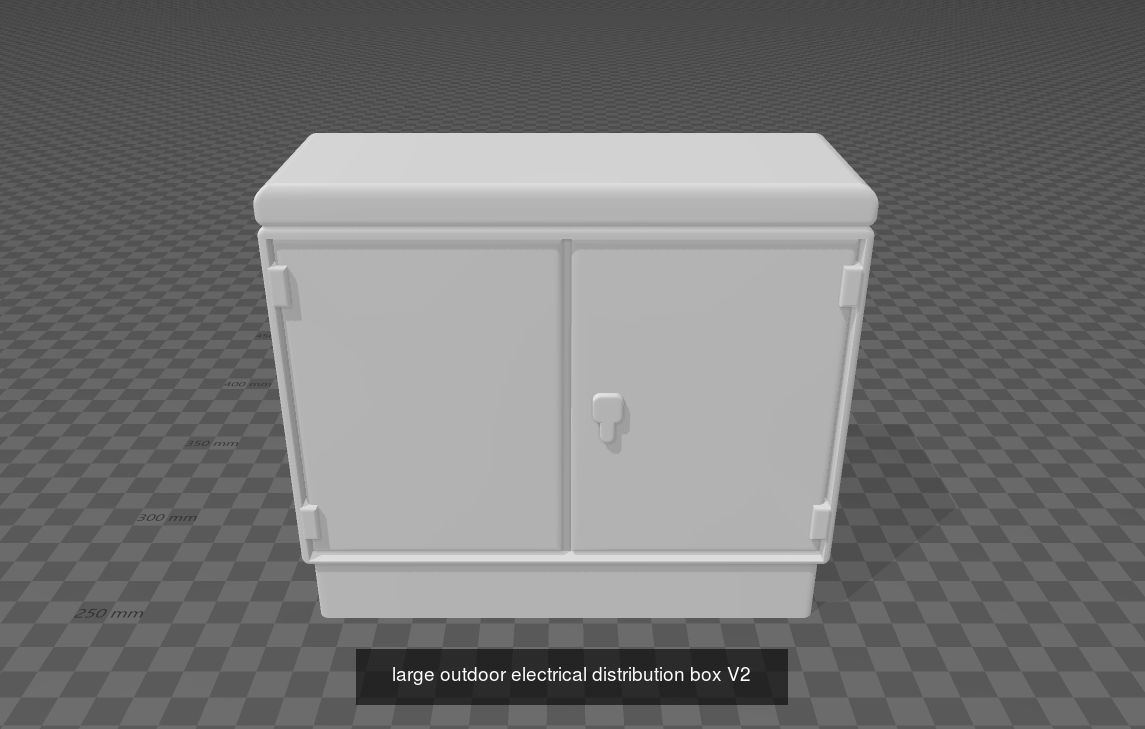 outdoor electrical distribution boxes 3D Model Collection | CGTrader