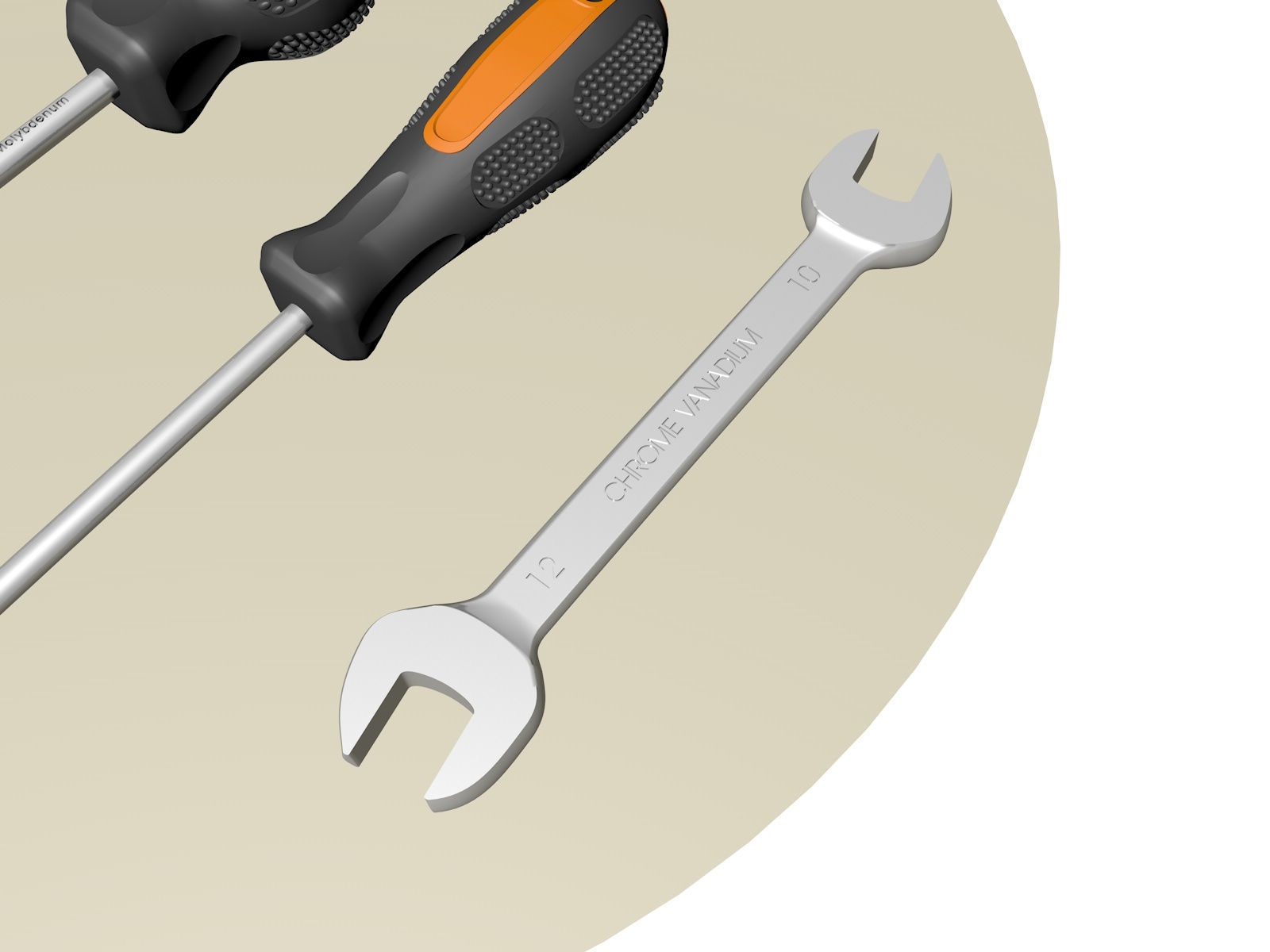 Tools instruments set R2 3D model | CGTrader