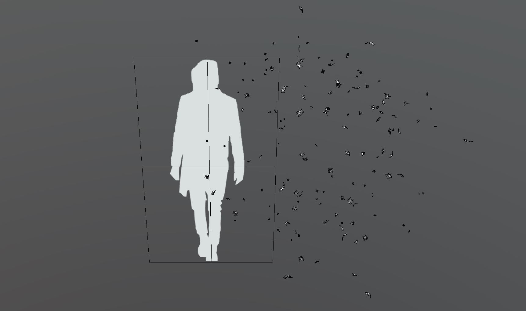 3D model Feather Explosion 150 feathers VR / AR / low-poly | CGTrader