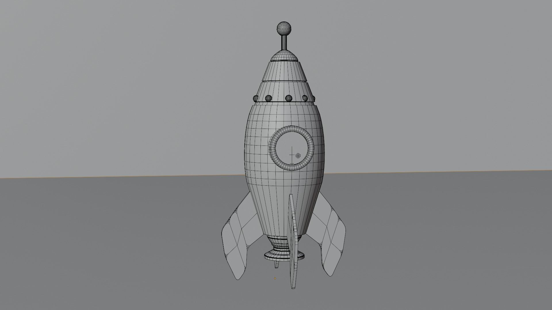 Low Poly Rocket free VR / AR / low-poly 3D model | CGTrader