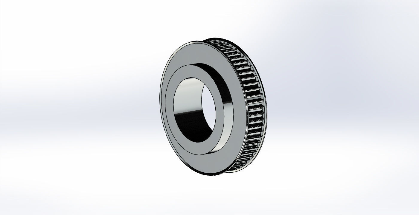 engine belts wheel 3D model | CGTrader