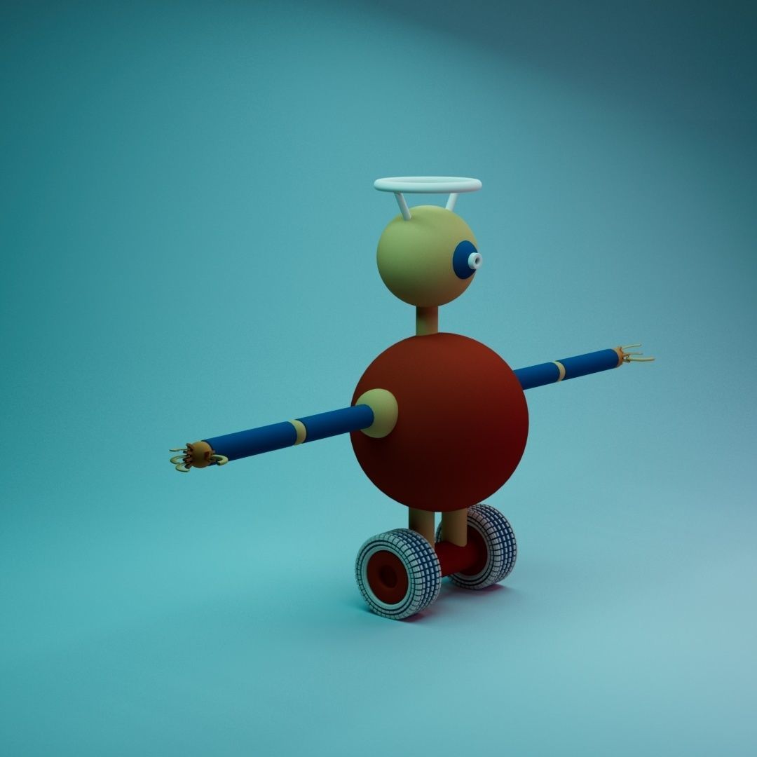 3D model ENO Robot VR / AR / low-poly | CGTrader