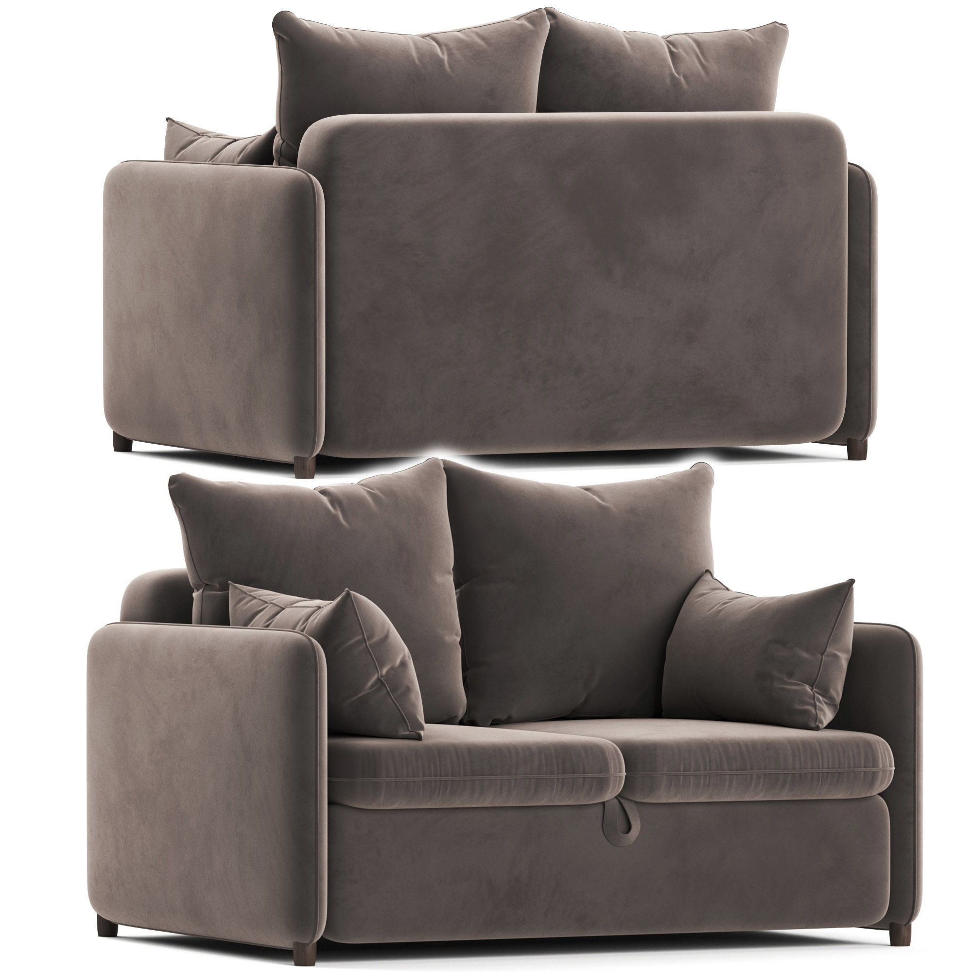 MONS WAGON sofa 3D model | CGTrader