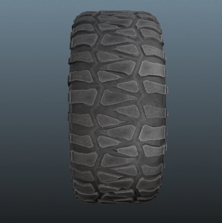 NITTO MUD GRAPPLER 3D model | CGTrader