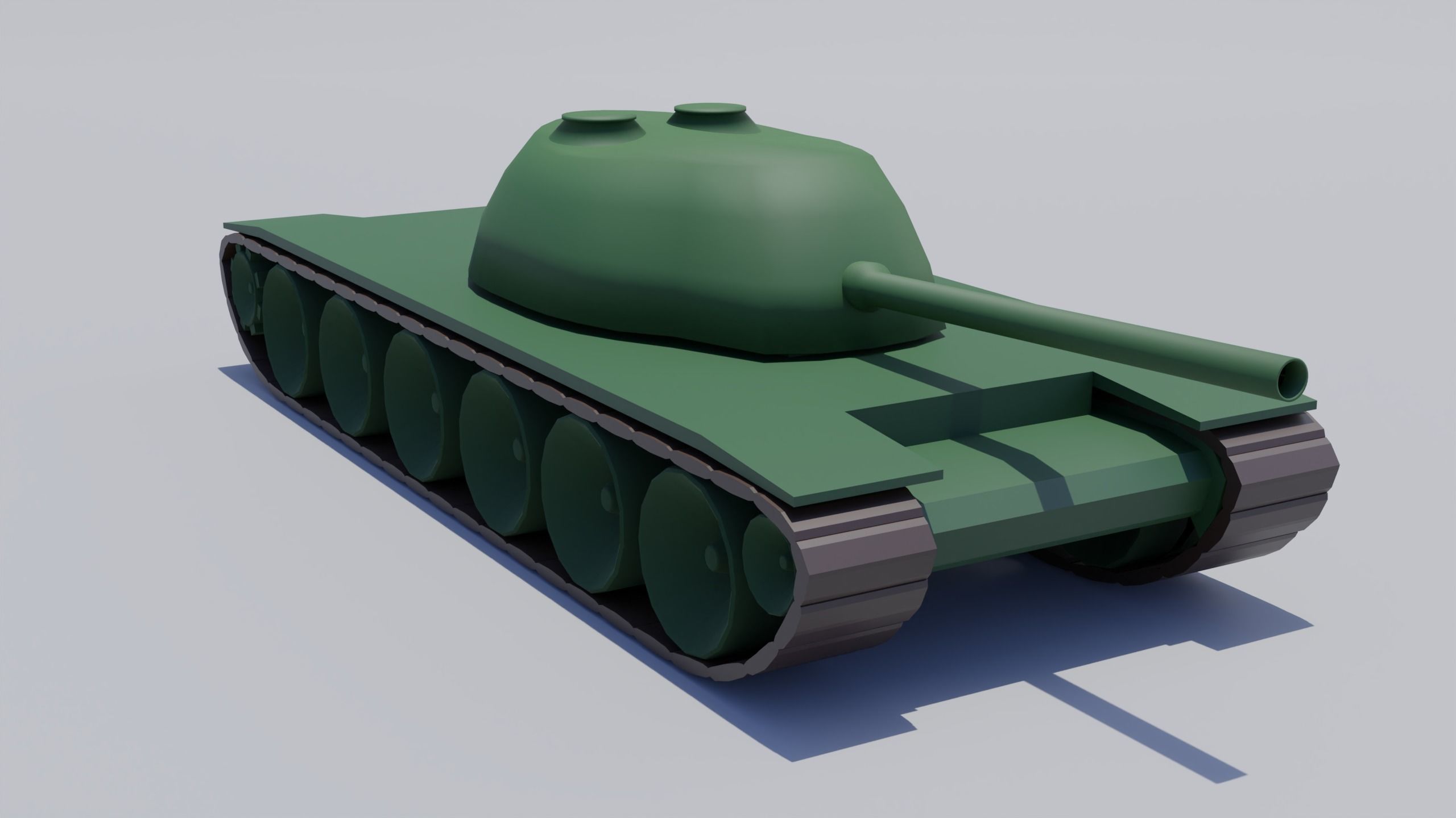 Simple tank 3D model | CGTrader