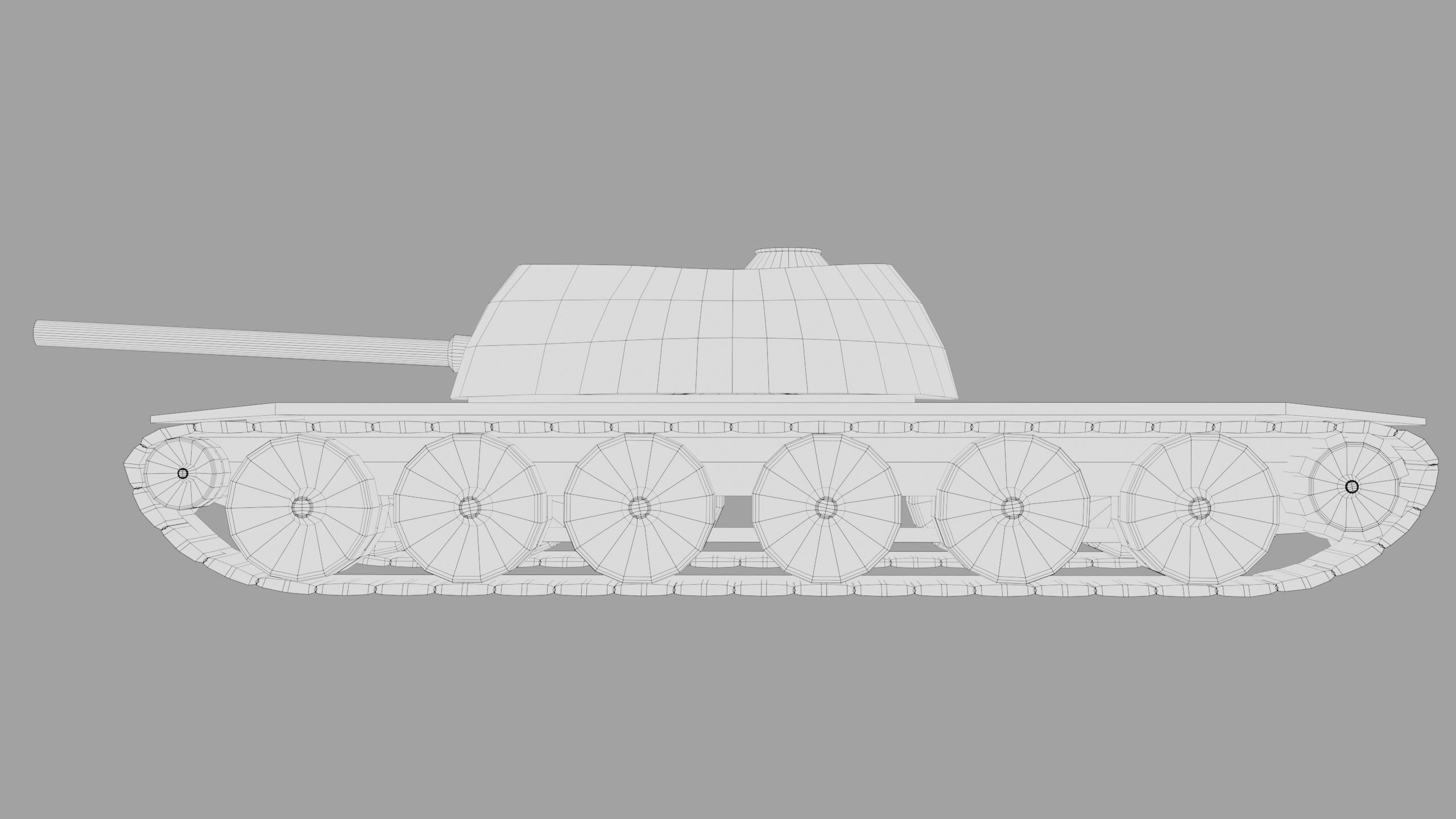 Simple tank 3D model | CGTrader
