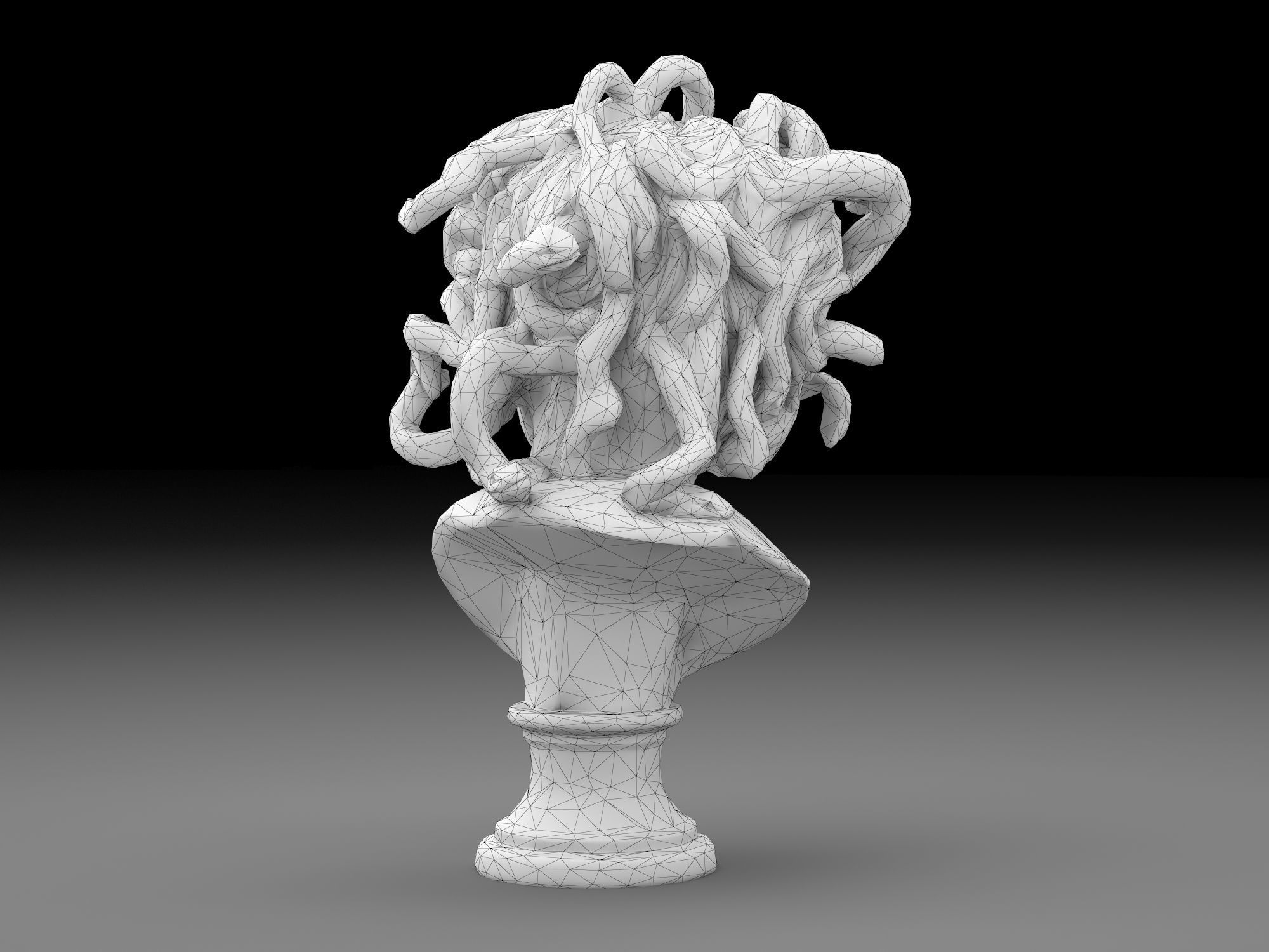 3D model Medusa by Bernini VR / AR / low-poly | CGTrader