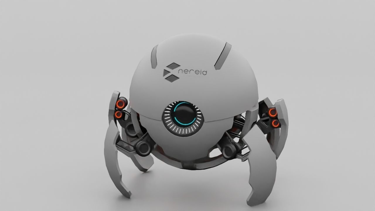 ball robot rigged animated character 3D model animated rigged | CGTrader