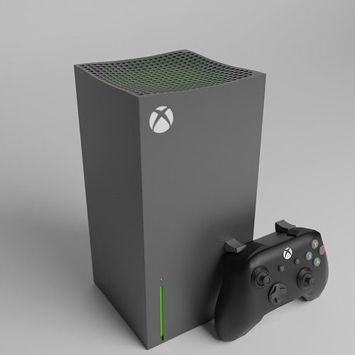 XBOX 3D MODEL one console with controller free 3D model | CGTrader