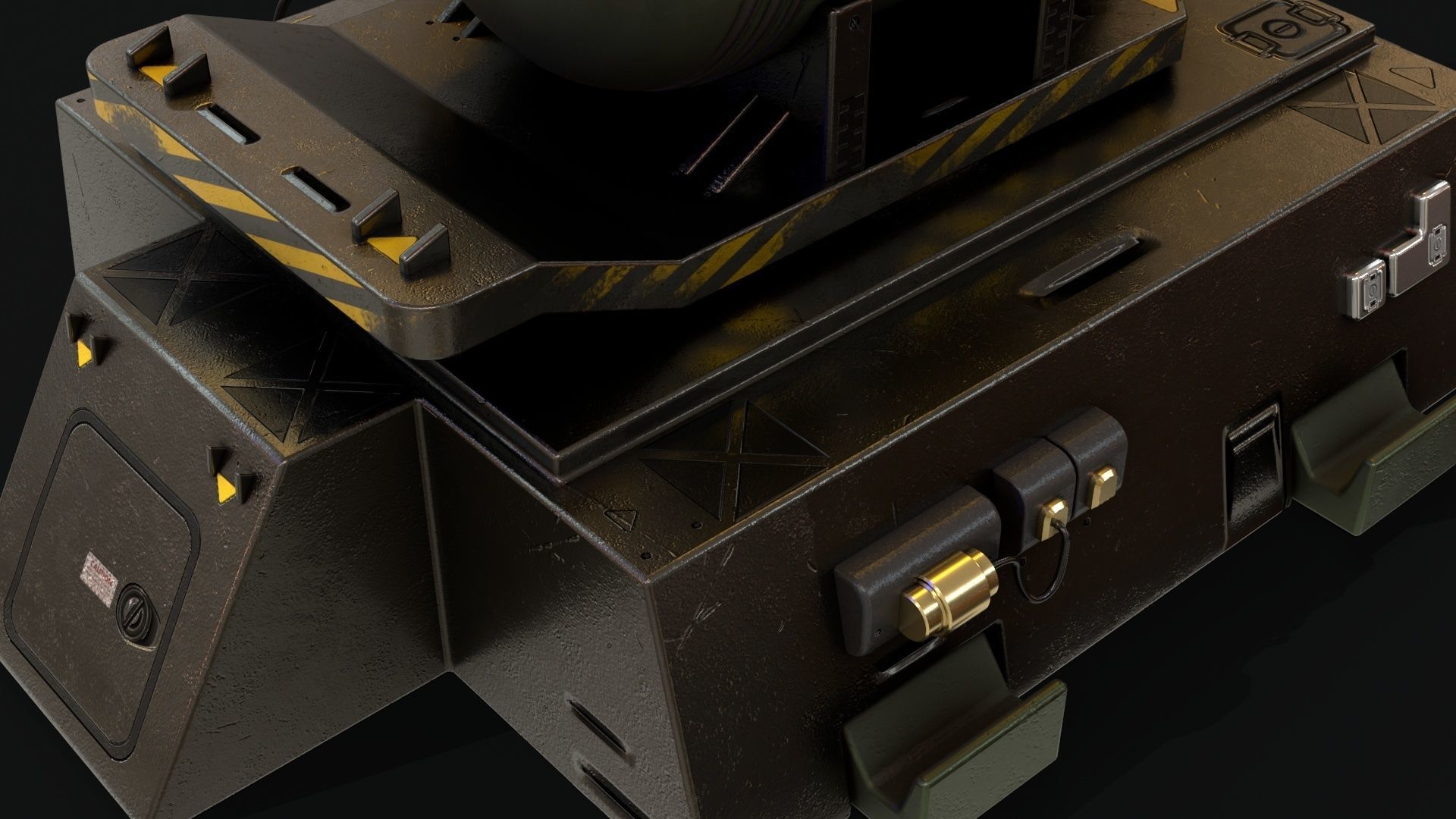 Sentry Turret 3D model | CGTrader