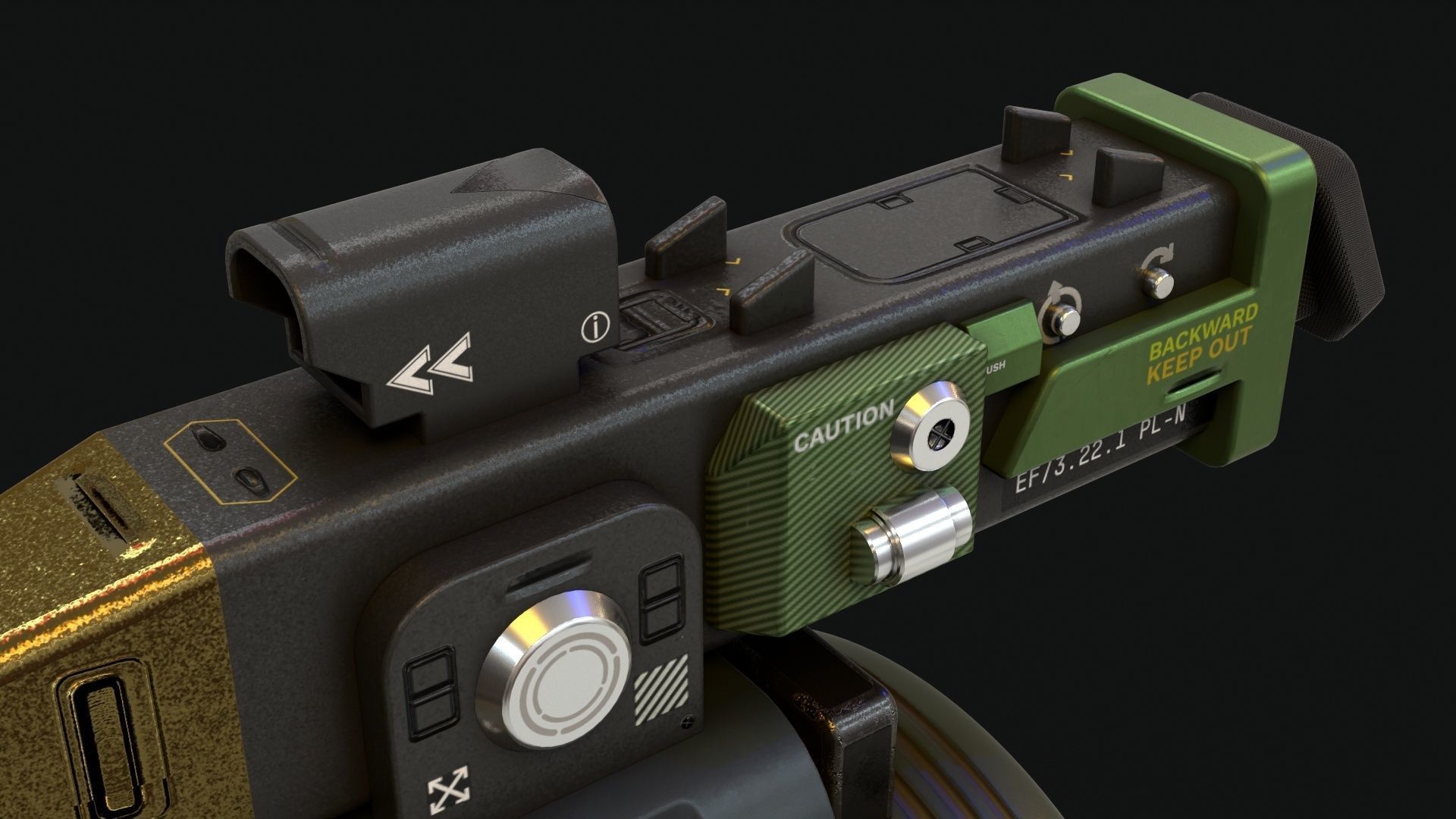 Sentry Turret 3D model | CGTrader