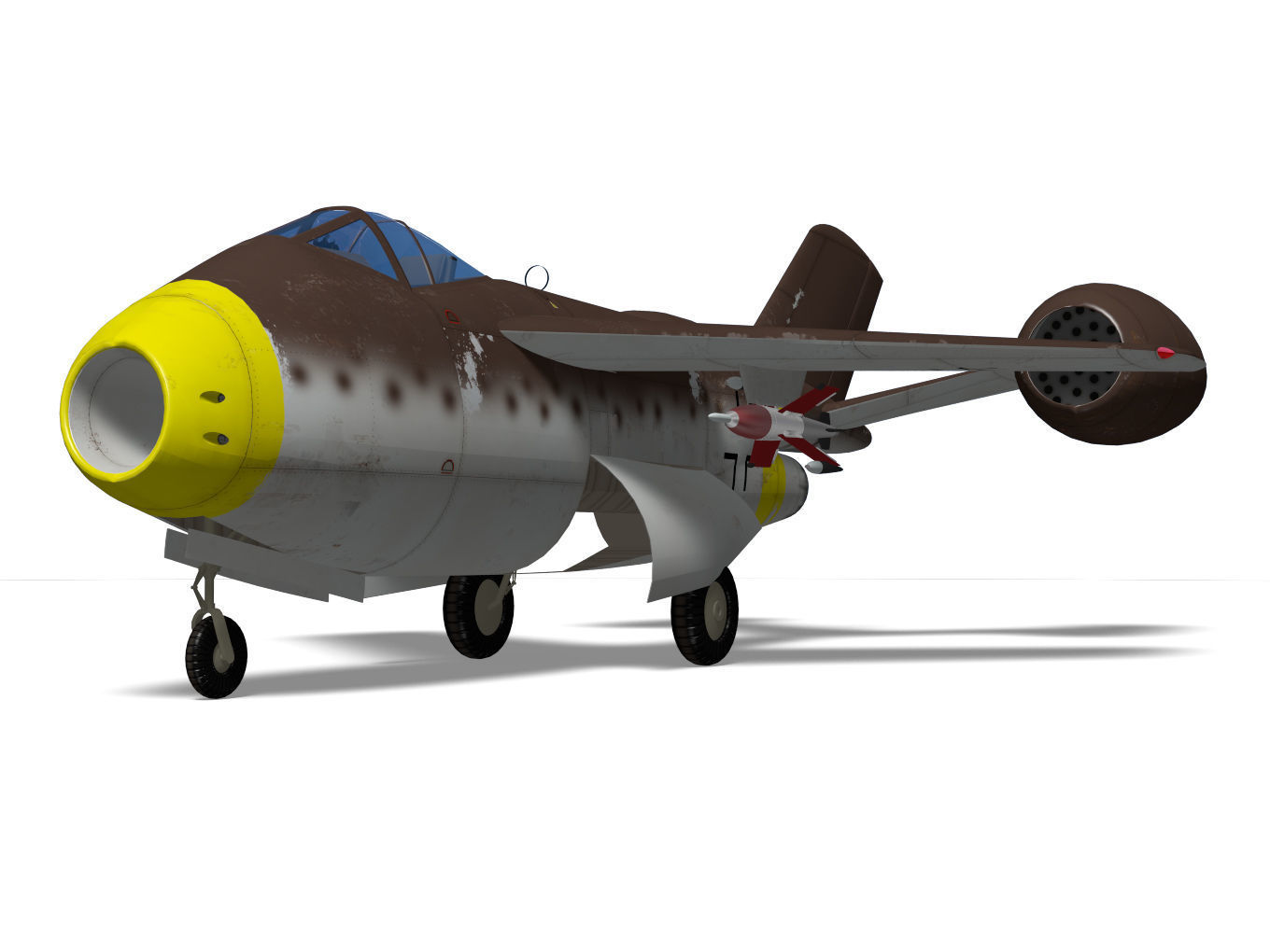 focke-wulf super lorin 3D model | CGTrader