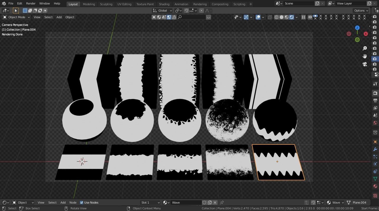 Procedural Mask Groups for Blender Texture | CGTrader