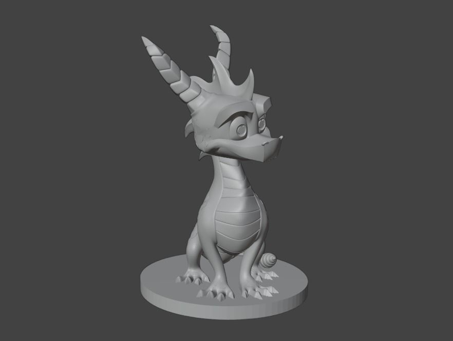 Spyro high quality model 3D model 3D printable | CGTrader