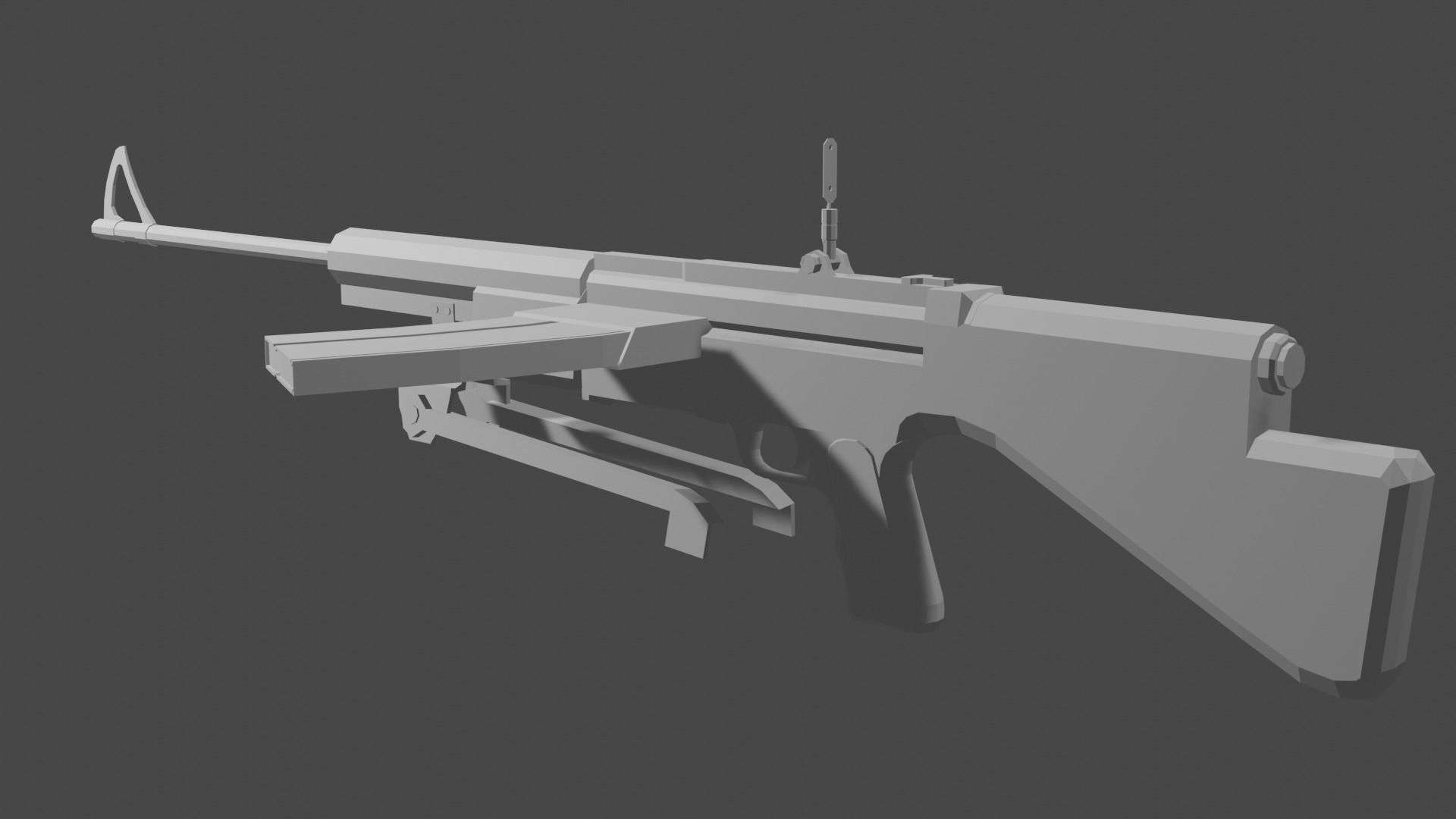 3D model Johnson M1941 Light Machine Gun VR / AR / low-poly | CGTrader