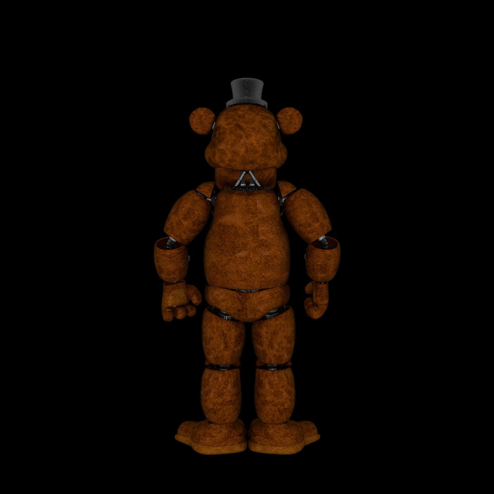 3D model Freddy FazBear - FNAF VR / AR / low-poly | CGTrader