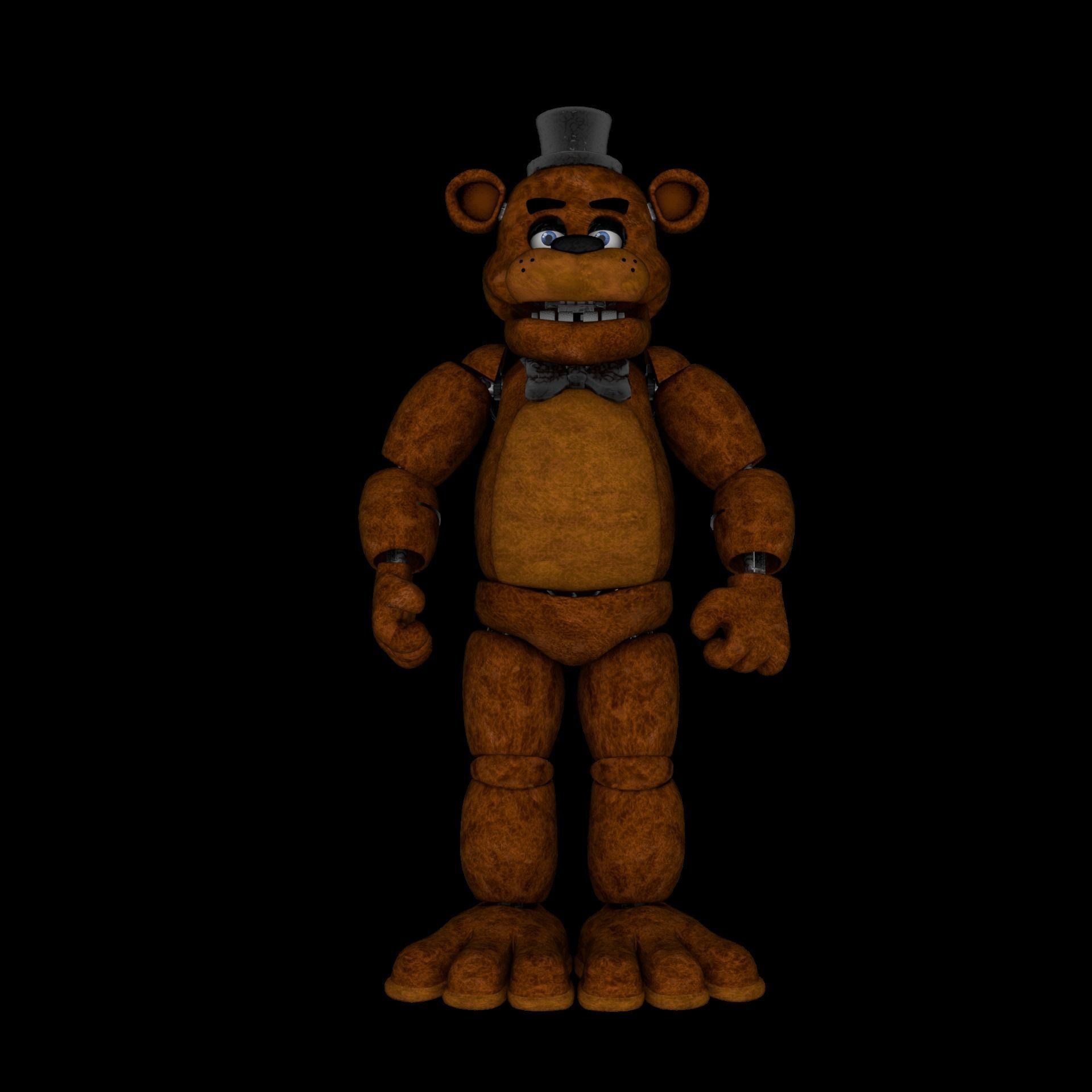 3D model Freddy FazBear - FNAF VR / AR / low-poly | CGTrader