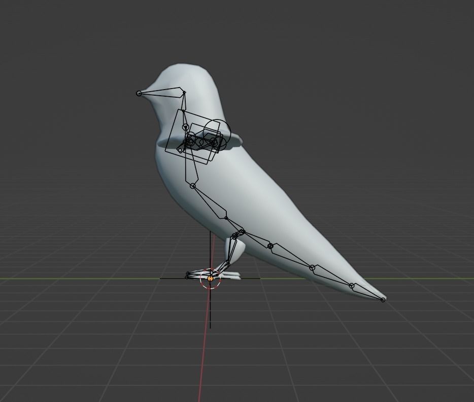 3D model Low Poly Swallow Rigged With Realistic Texture VR / AR / low ...