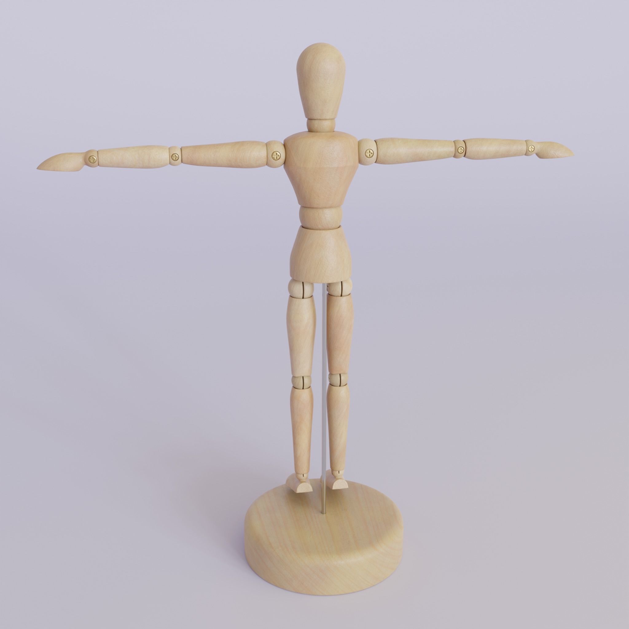 Art Dummy 3D model rigged | CGTrader