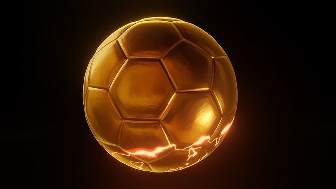 3D model Golden Fire Ball 3D Model VR / AR / low-poly | CGTrader