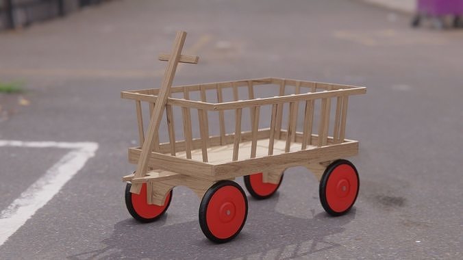 Cart Wagon 3D model | CGTrader