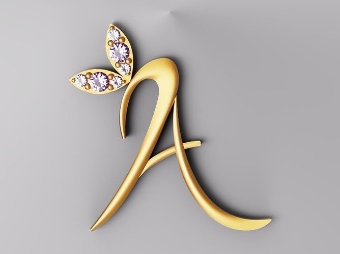 A capital 3D model | CGTrader