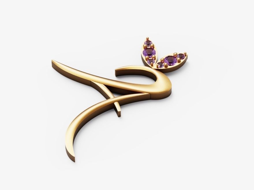 A capital 3D model | CGTrader