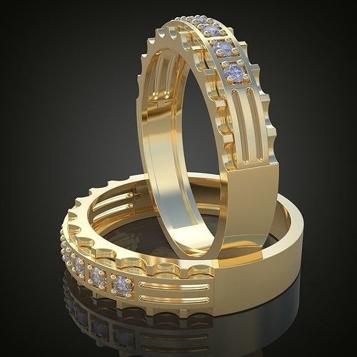 Ring 3D model 0124 printable model15 3D model 3D printable | CGTrader