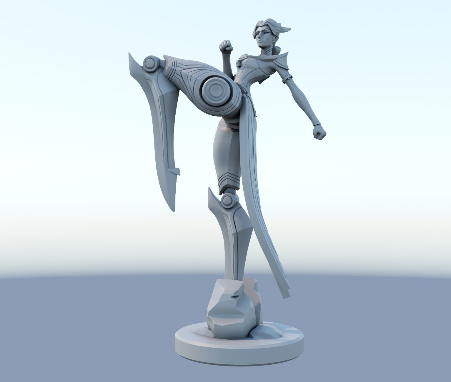 camille League of Legends 3D print model 3D model 3D printable | CGTrader