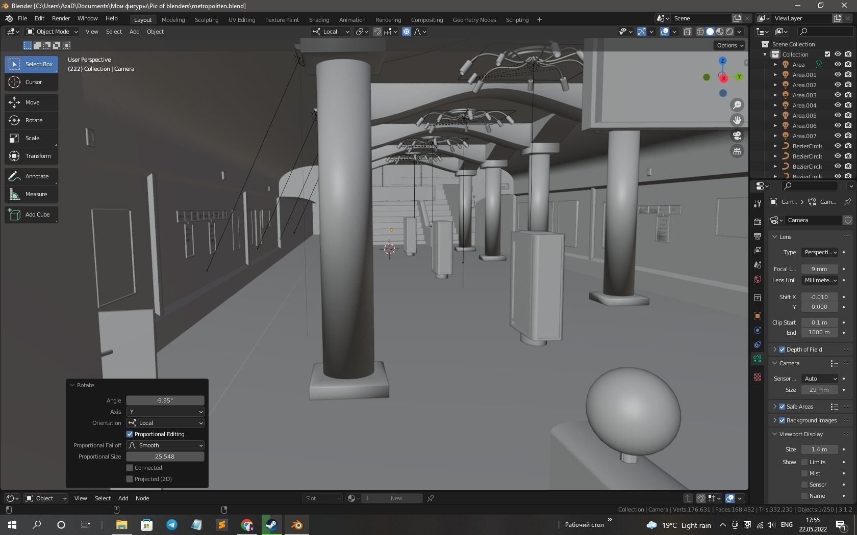 Subway free 3D model | CGTrader