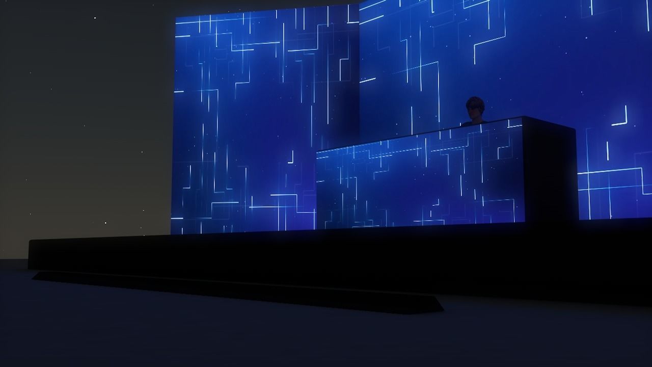 3D model concert stage VR / AR / low-poly | CGTrader