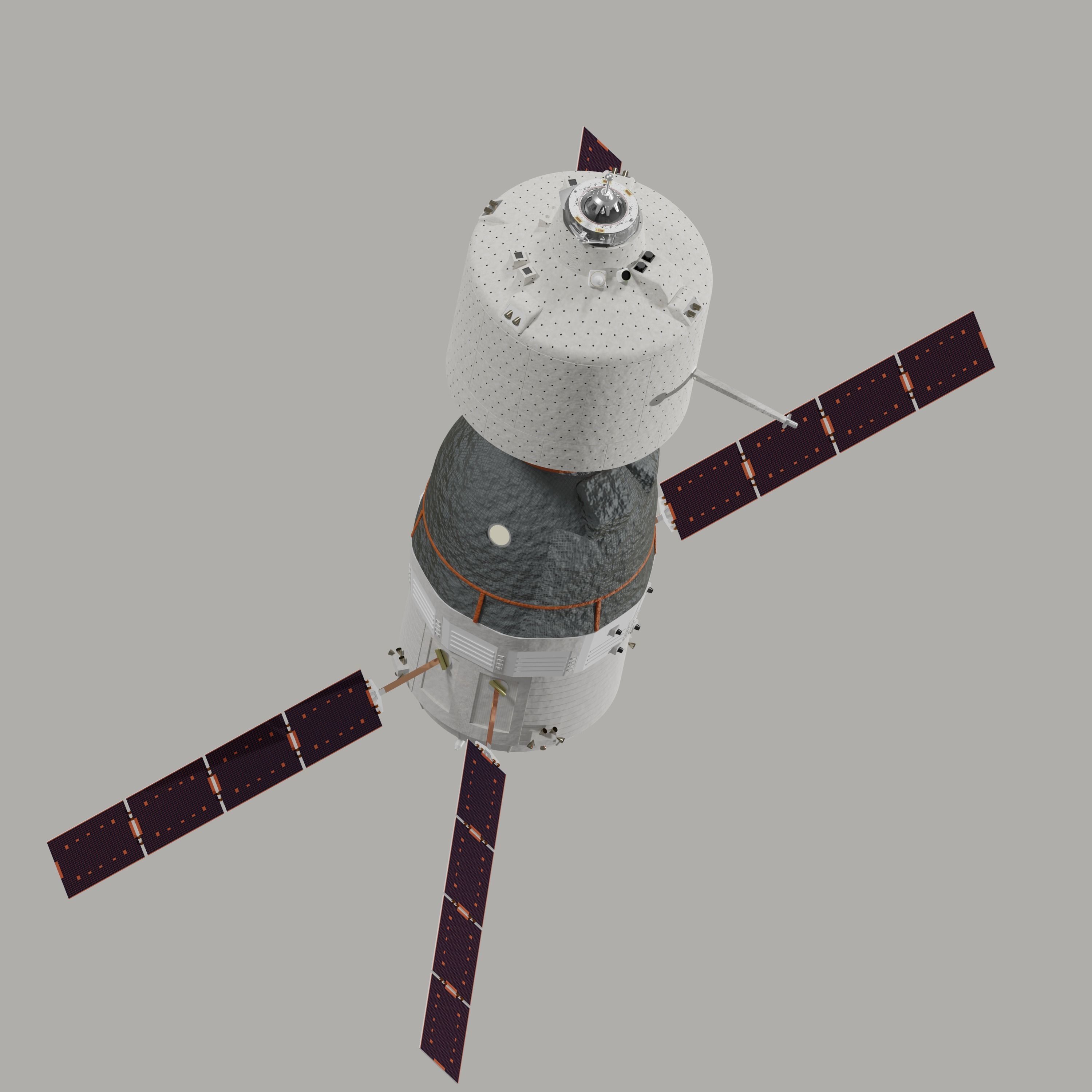 ESA CSTS Spacecraft 3D model | CGTrader