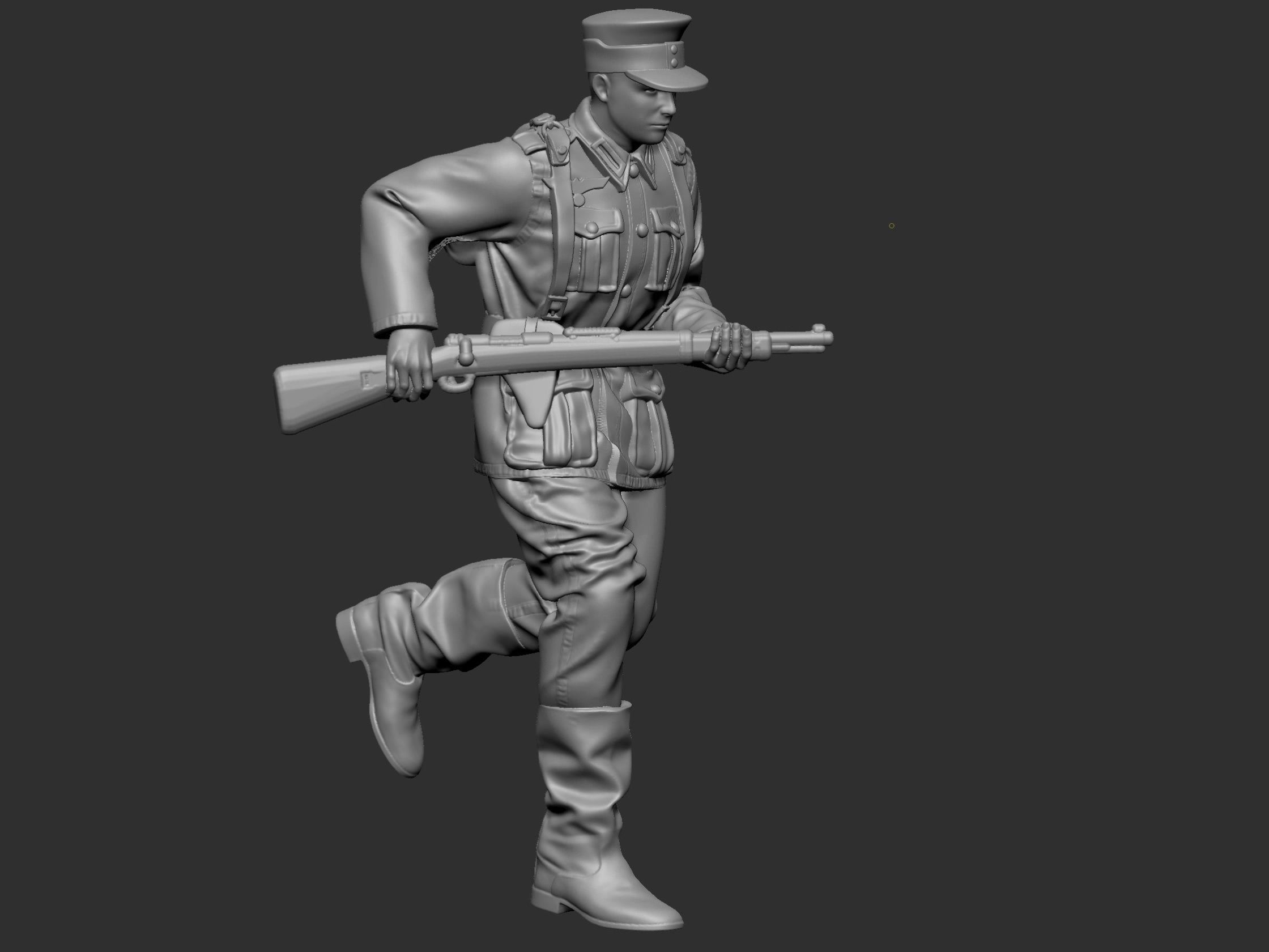 Collection German Soldier ww2 3D model 3D printable | CGTrader