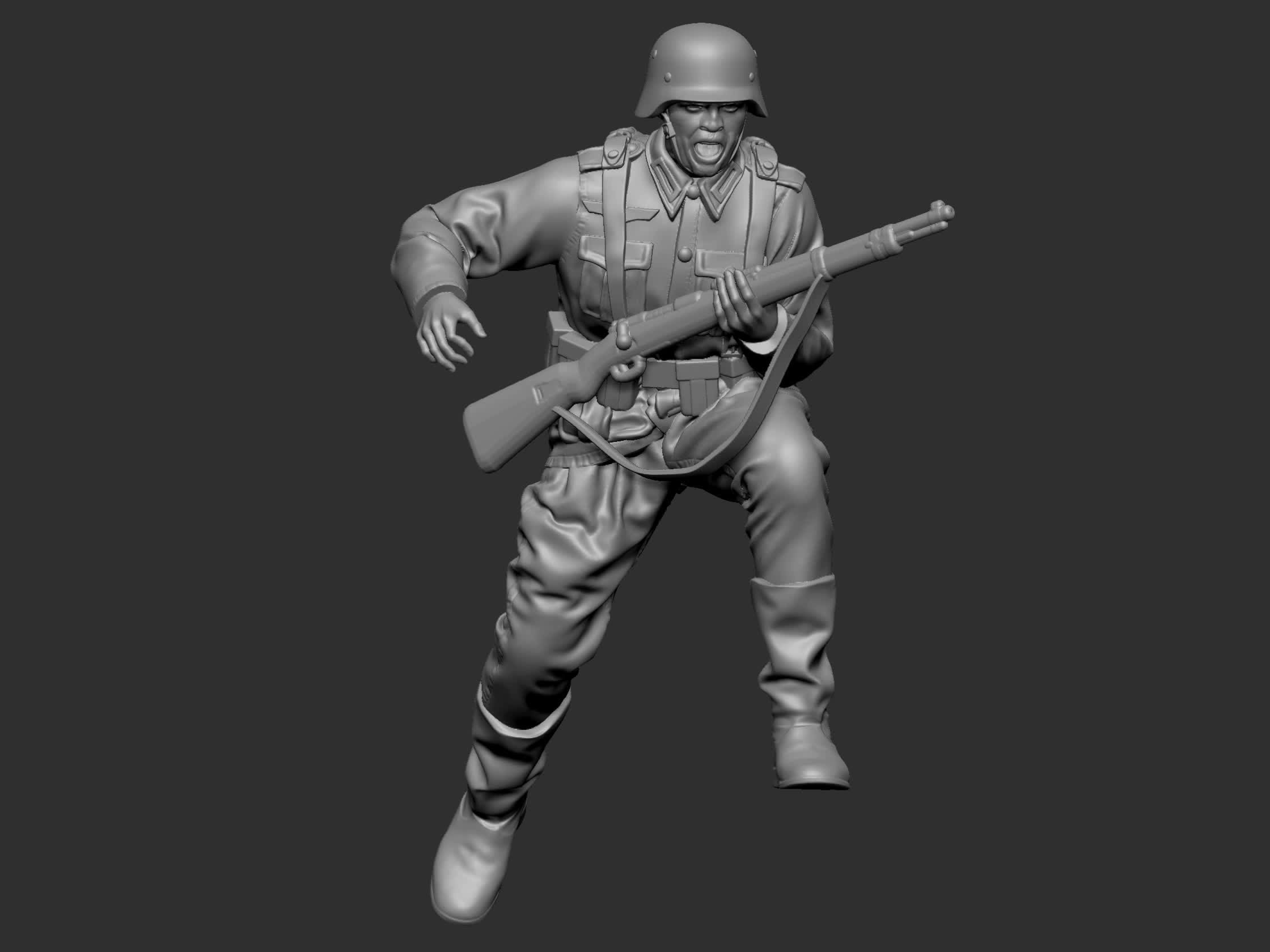 Collection German Soldier ww2 3D model 3D printable | CGTrader