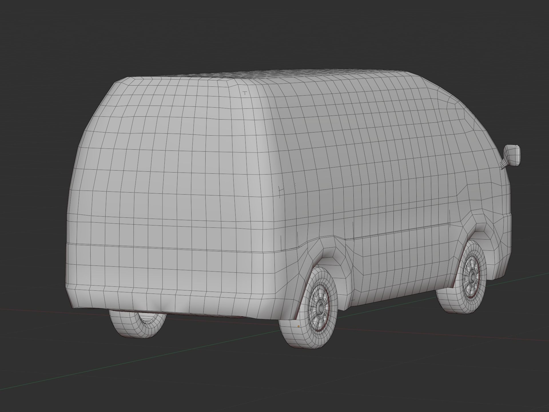 3D model Low Poly Stylized Van VR / AR / low-poly | CGTrader