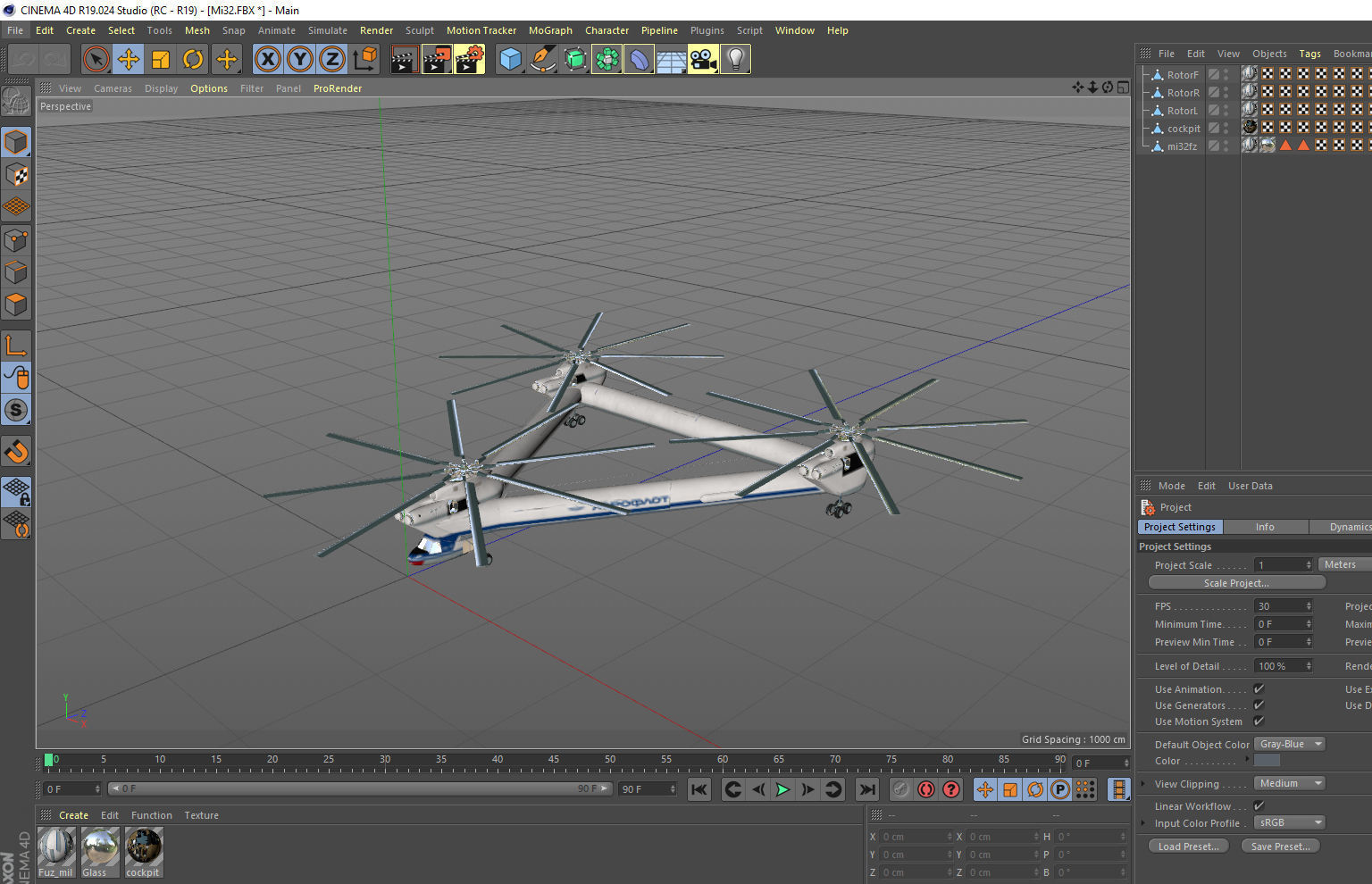 Mil Mi-32 Heavy helicopter 3D model | CGTrader