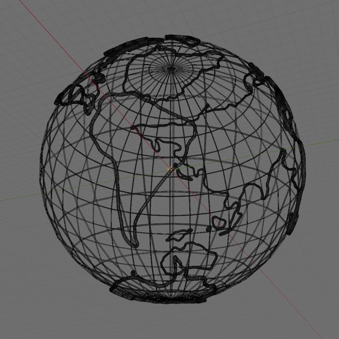3D model GLOBE VR / AR / low-poly | CGTrader