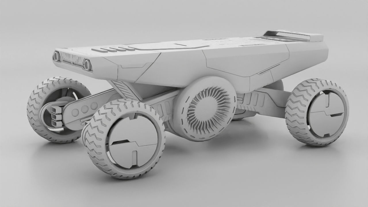 Planet explorer 3D model rigged | CGTrader