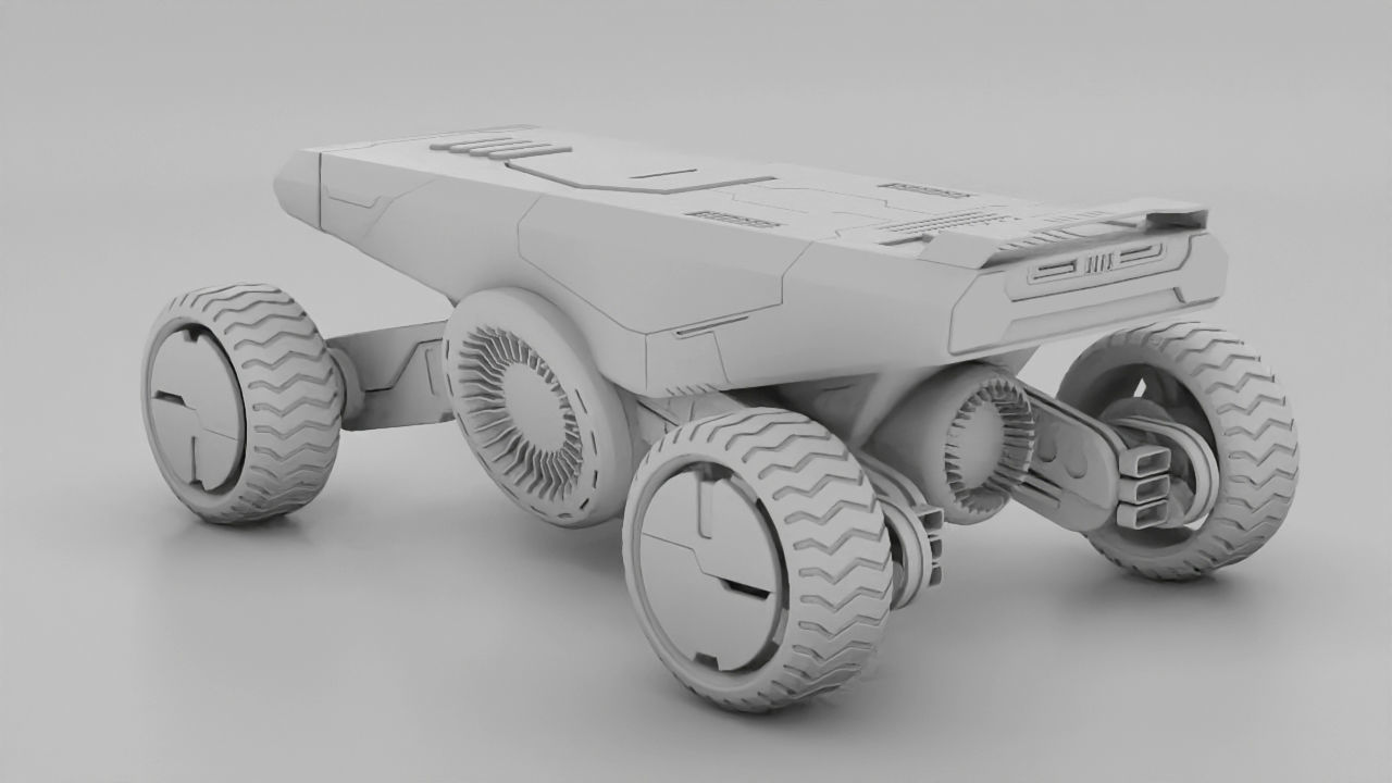 Planet explorer 3D model rigged | CGTrader