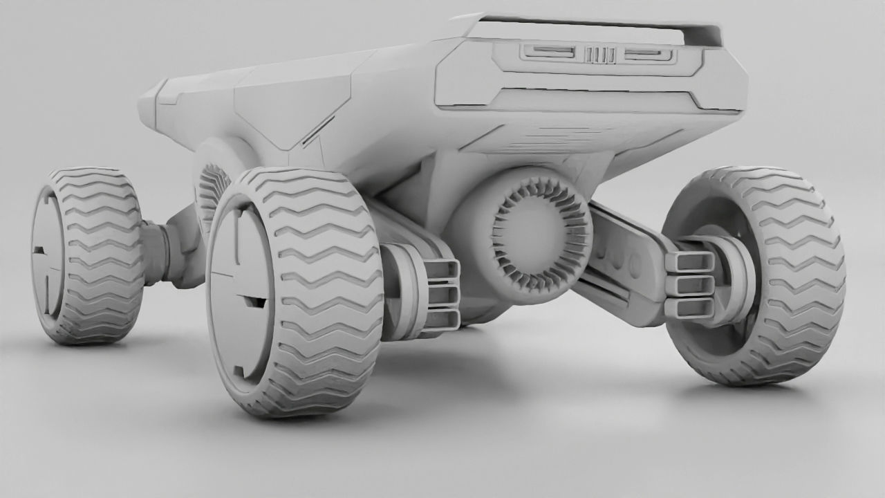 Planet explorer 3D model rigged | CGTrader