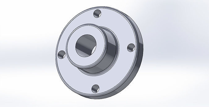 flange 3D model | CGTrader