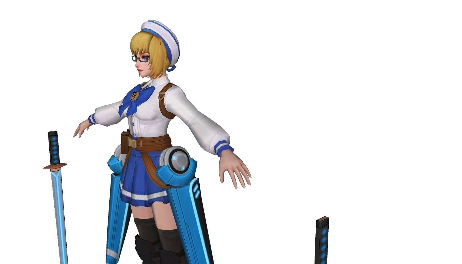 Fanny Skin 3d Mobile Legends 3D model | CGTrader